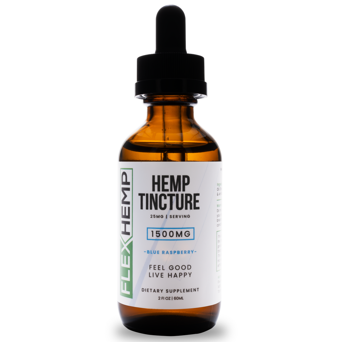 Flavored Blue Raspberry CBD Tincture Delivering High Strength Wellness ...